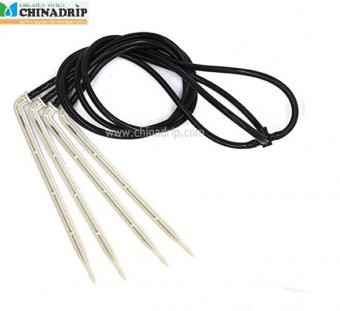 Four Branches Long Arrow Dripper,with 50cm PVC soft pipe,Straight Arrow ...